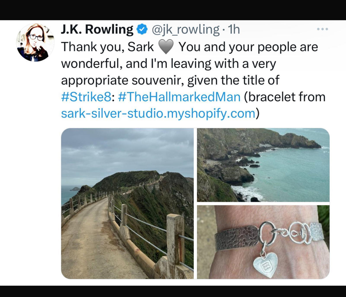 Hand-Milled Sterling Silver Cuff Bracelet – Sark Silver Studio